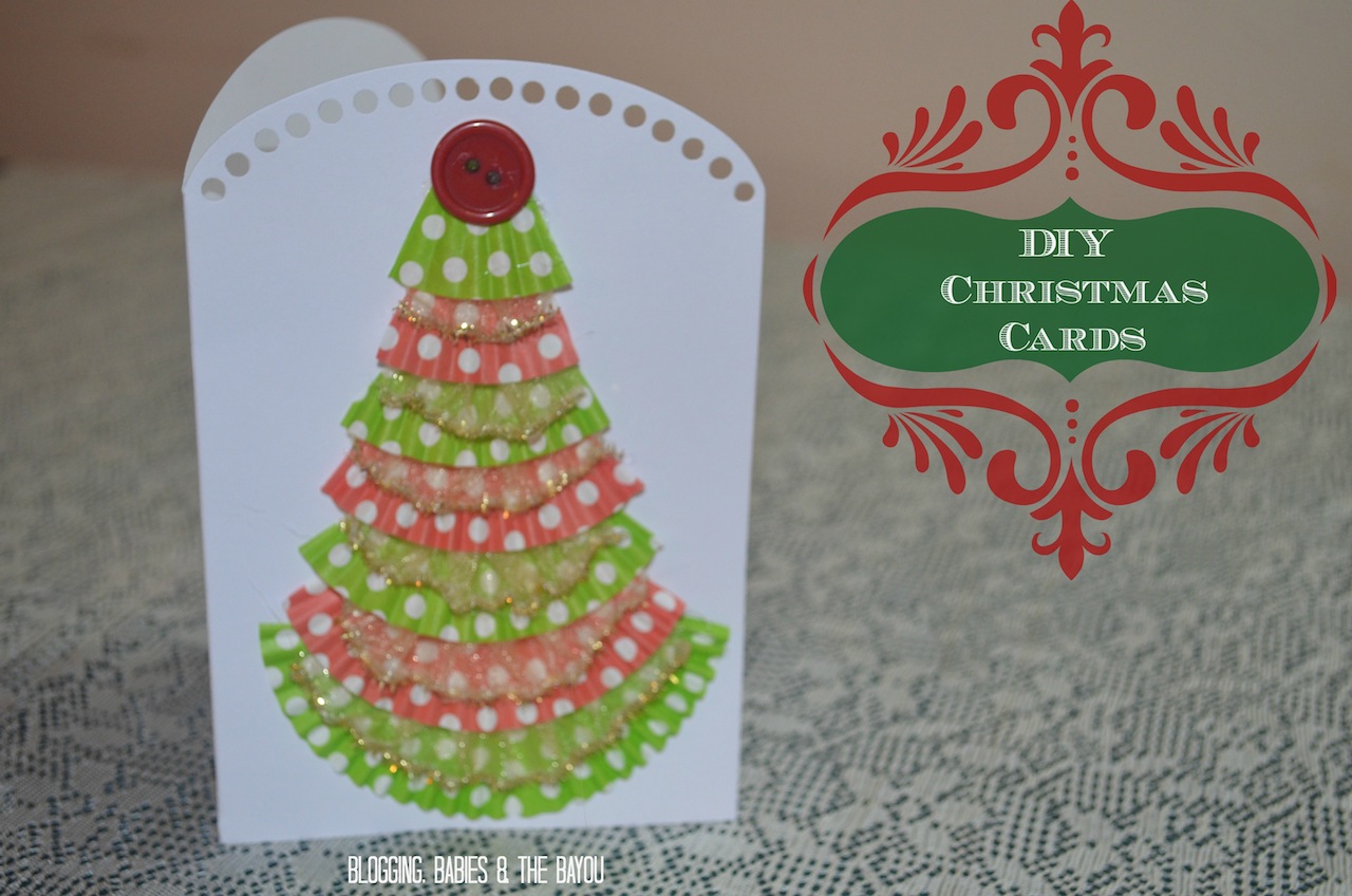 DIY Friday Make Your Own Christmas Cards